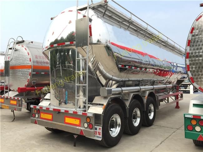Dry Bulk Powder Tank Trailer For Flour Transport - Buy bulk powder ...