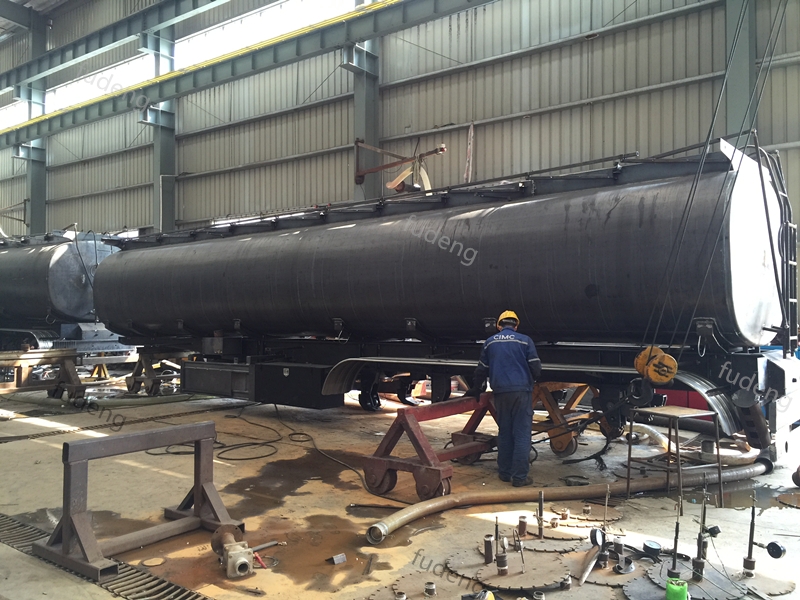 Customized 10000 Gallon Multi Compartment Fuel Tank Truck Trailer - Buy ...