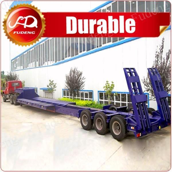 15 M - 25m Telescopic Long Beam Transport Low Bed Trailer - Buy Low Bed ...