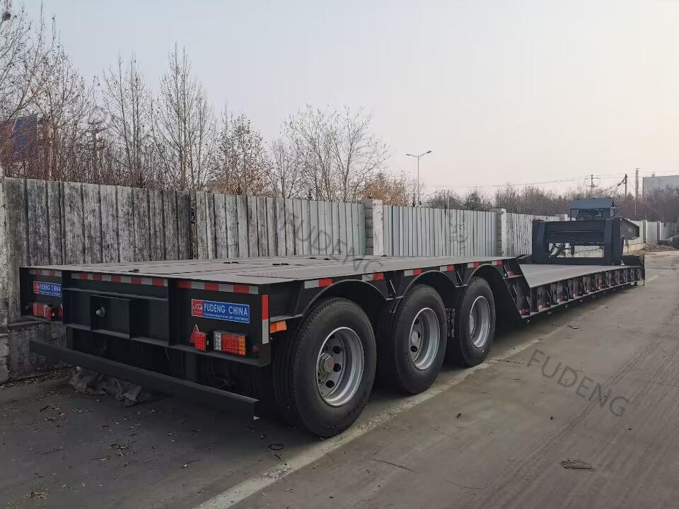 Heavy Equipment Carrier 3 Line 6 Axle rgn Trailer for sale - Buy ...