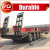 Tri Axle 70 Ton Lowboy Semi Trailer For Heavy Equipment Delivery - Buy ...